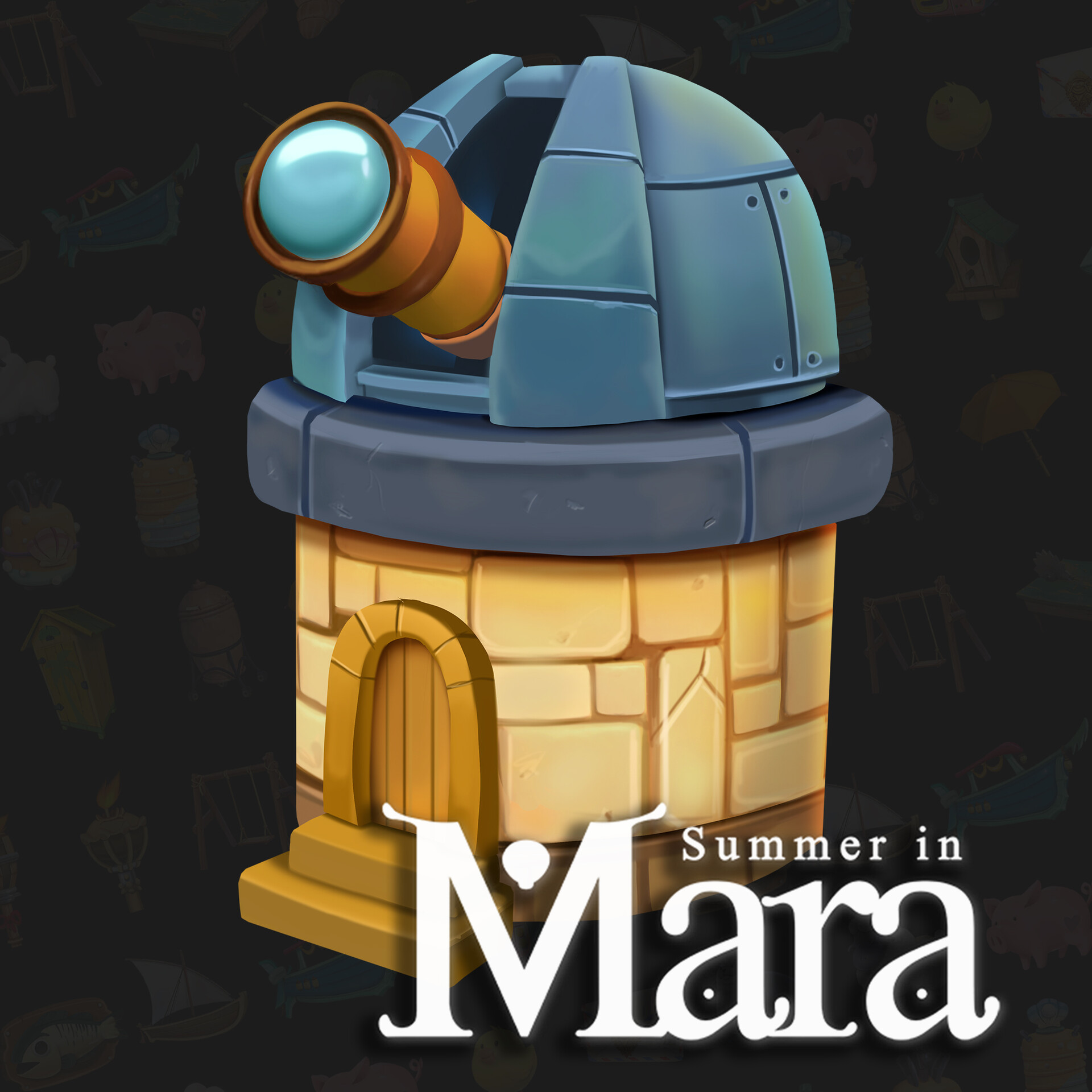 ArtStation - Summer in Mara Icons
