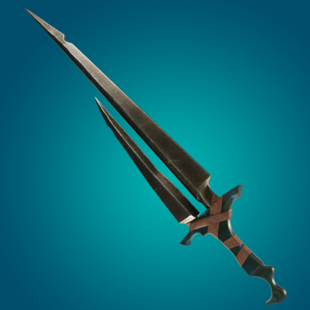 ArtStation - Dual Blade Dagger