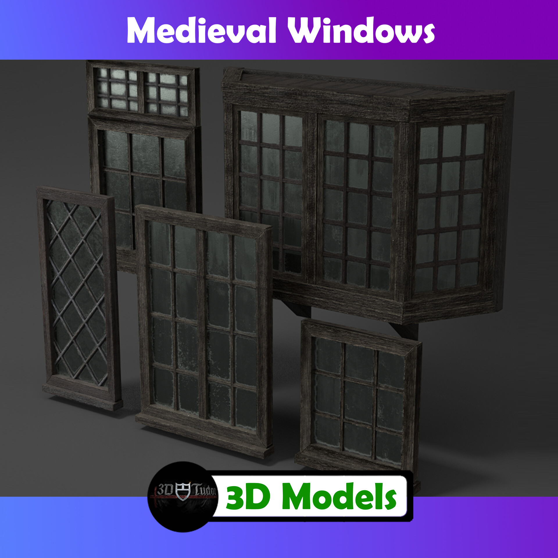 ArtStation - Medieval Windows