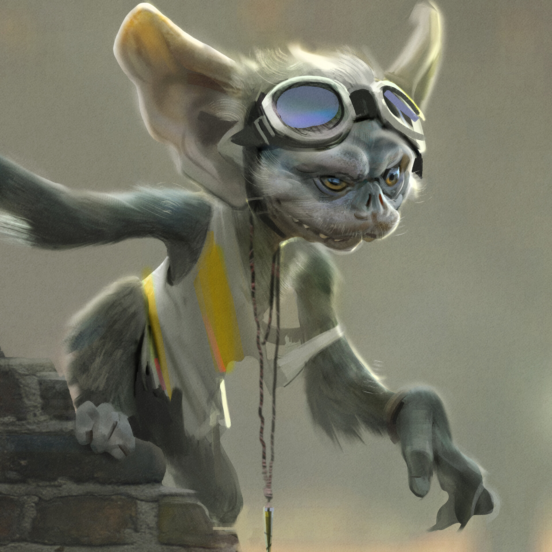 ArtStation - Gremlin for Artemis Fowl