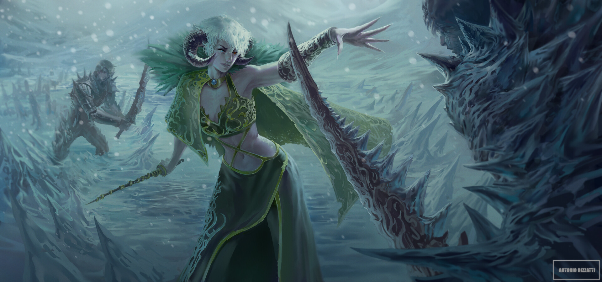 ArtStation - Ice Warlock - Jackfrost - Esquife de Gelo - Ragnarok Online