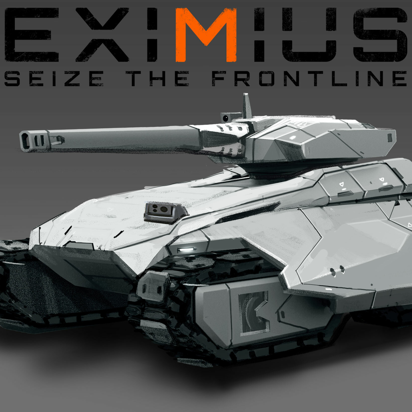 ArtStation - EXIMIUS: SEIZE THE FRONTLINE_OMICRON TANK_VEHICLE CONCEPT
