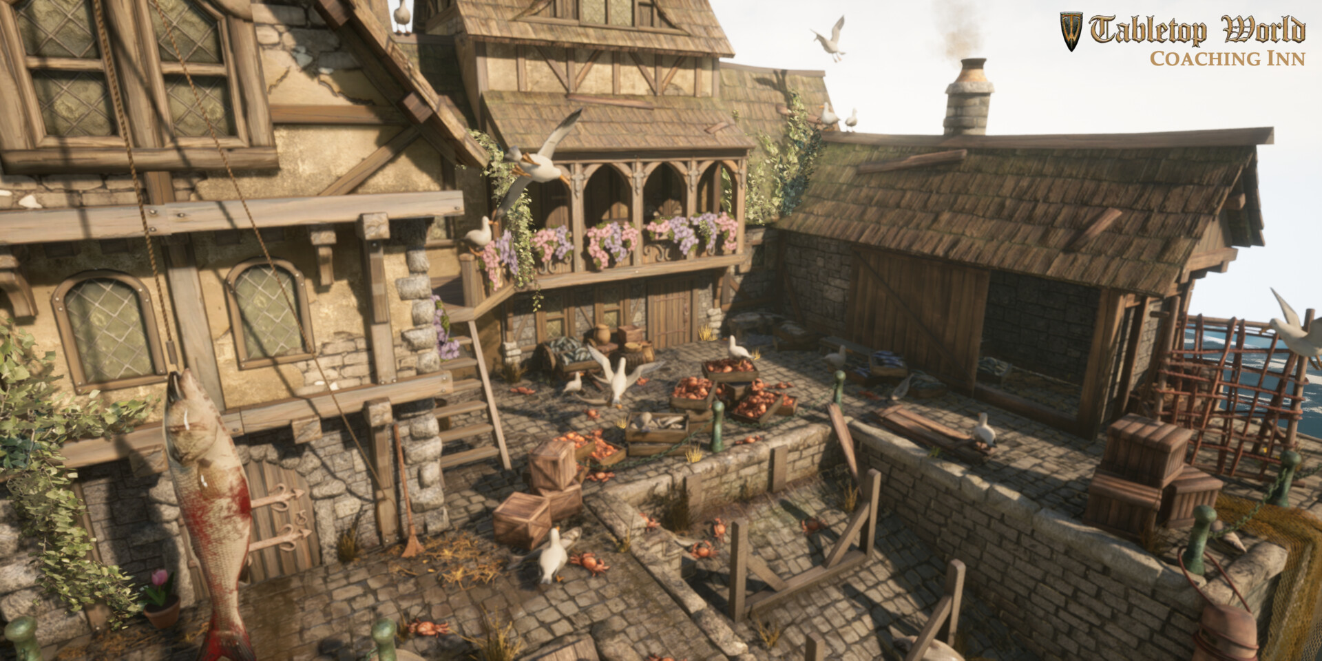 ArtStation - COACHING INN-FAN ART