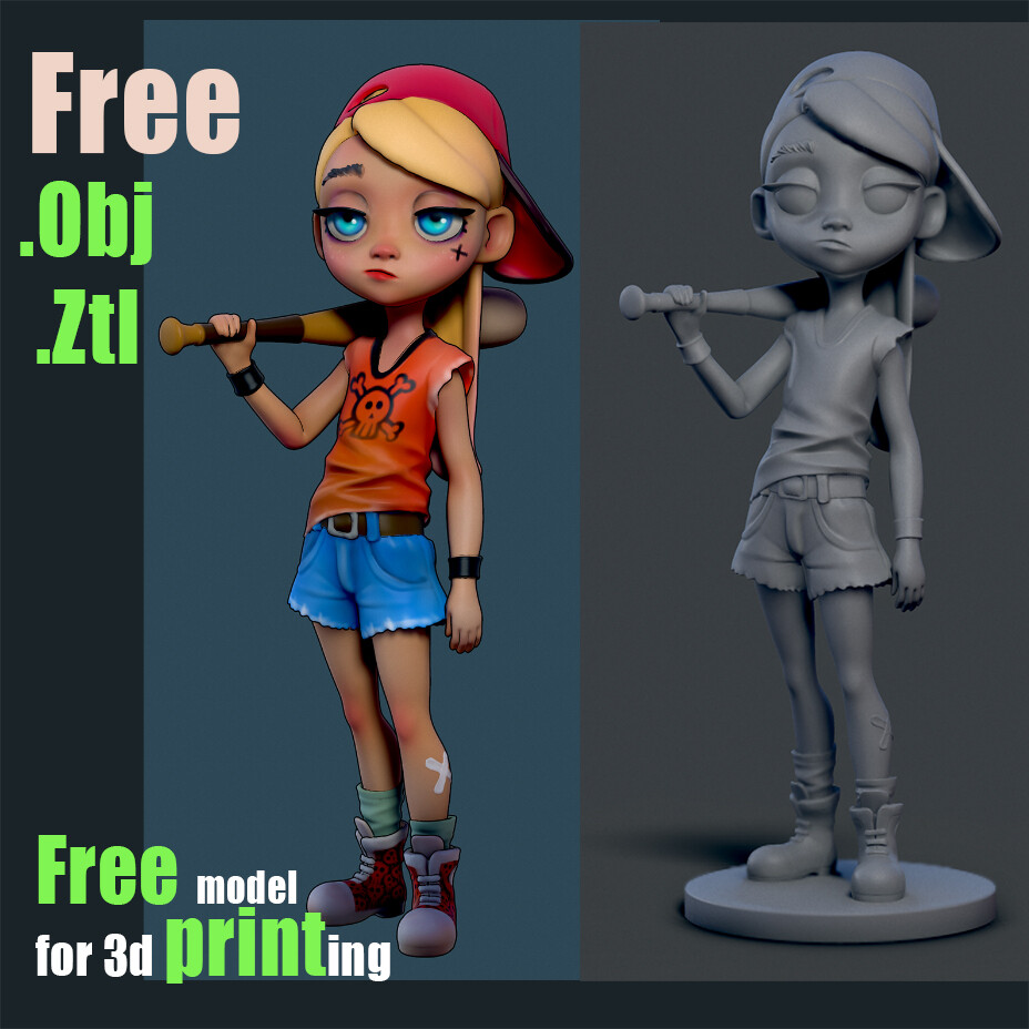 ArtStation - Free model for 3d printing