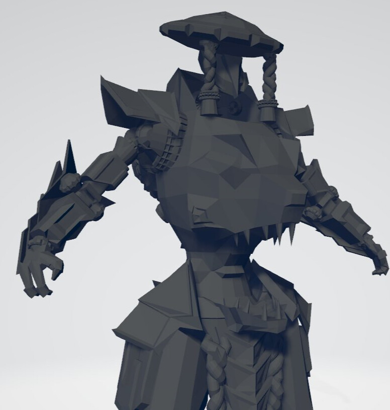 ArtStation - A mecha inspired by the Mecha Kingdom skins from League of ...