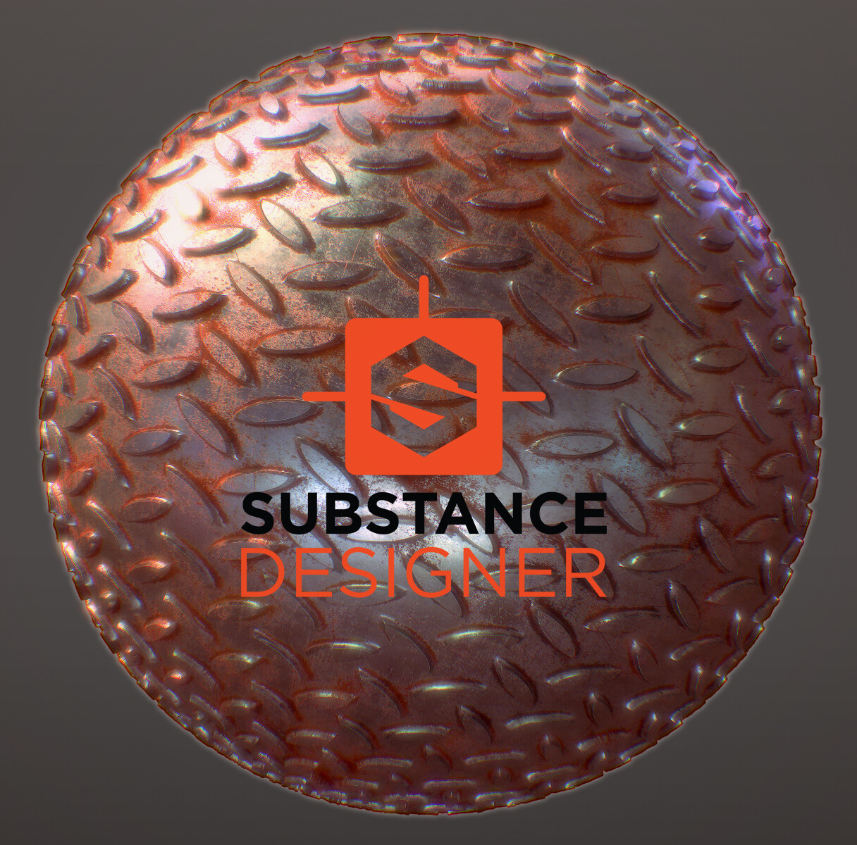 ArtStation - Parametric Rusted Metallic Pattern