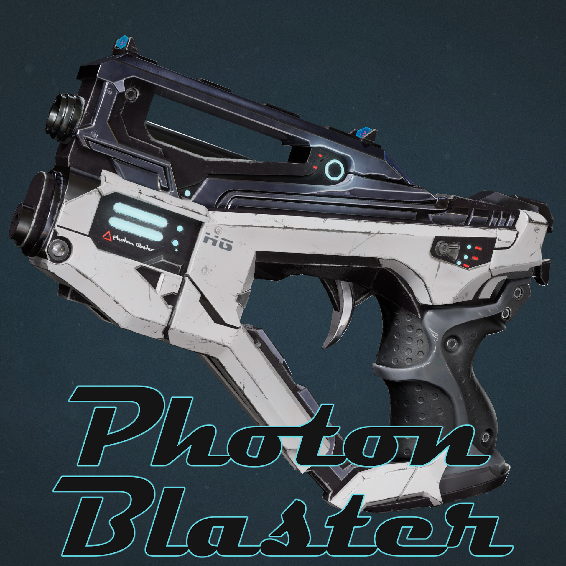 ArtStation - Photon Blaster Game Asset