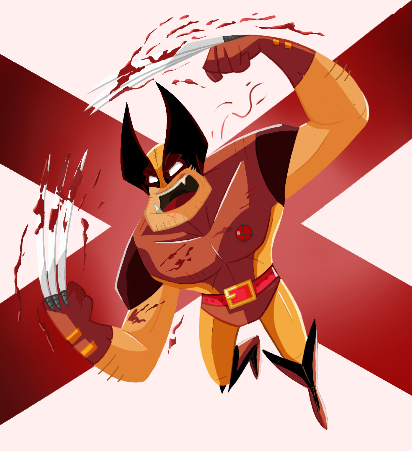 Avaran Abraham - Six Fanarts Challenge 4 of 6: Wolverine