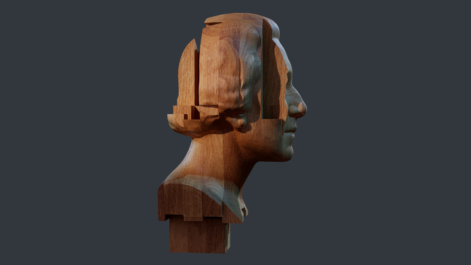 ArtStation - 3D Wood Oak examples