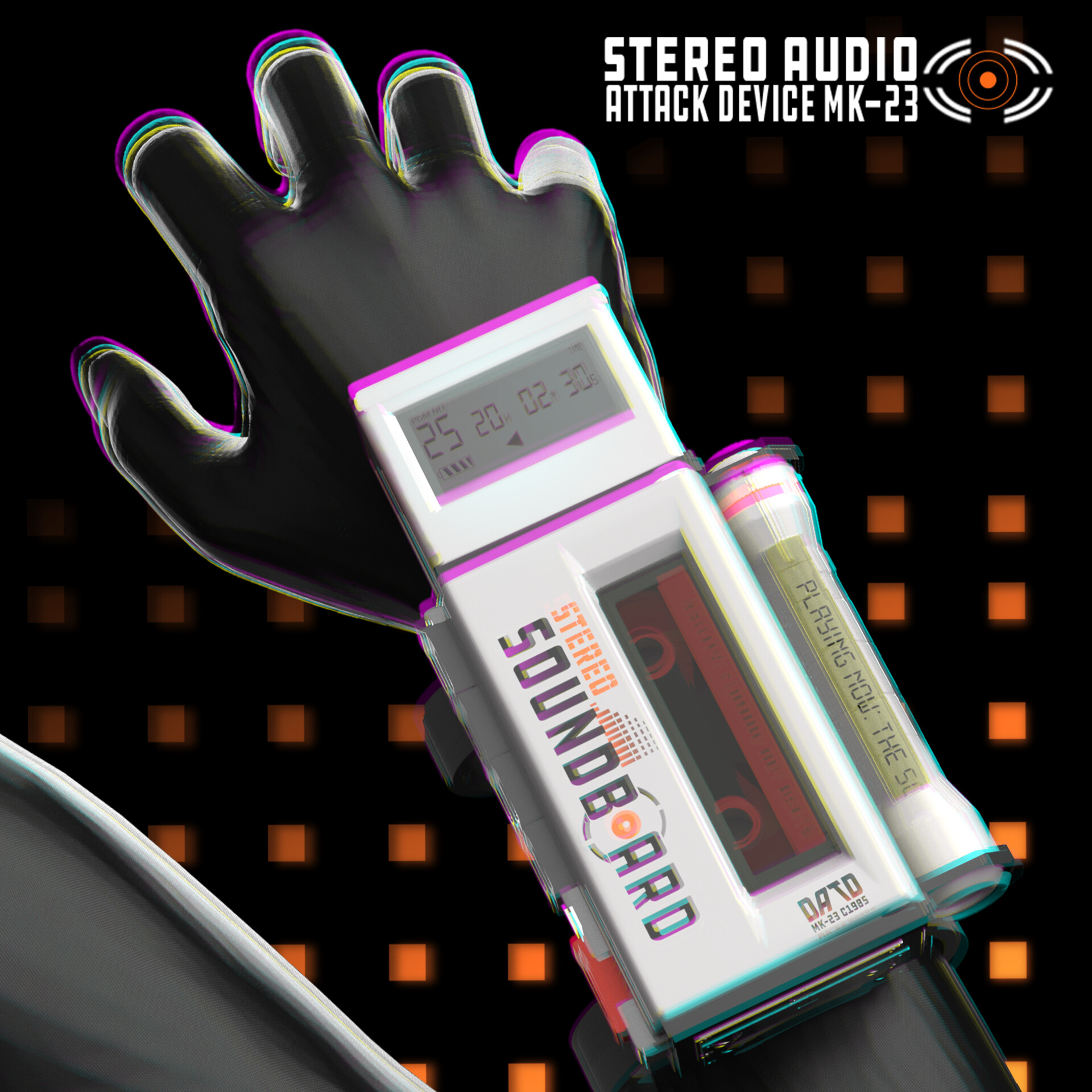 ArtStation - Cassette Player Henshin device