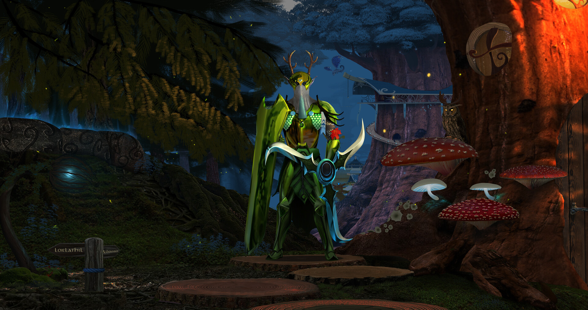 ArtStation - Night Elf guard