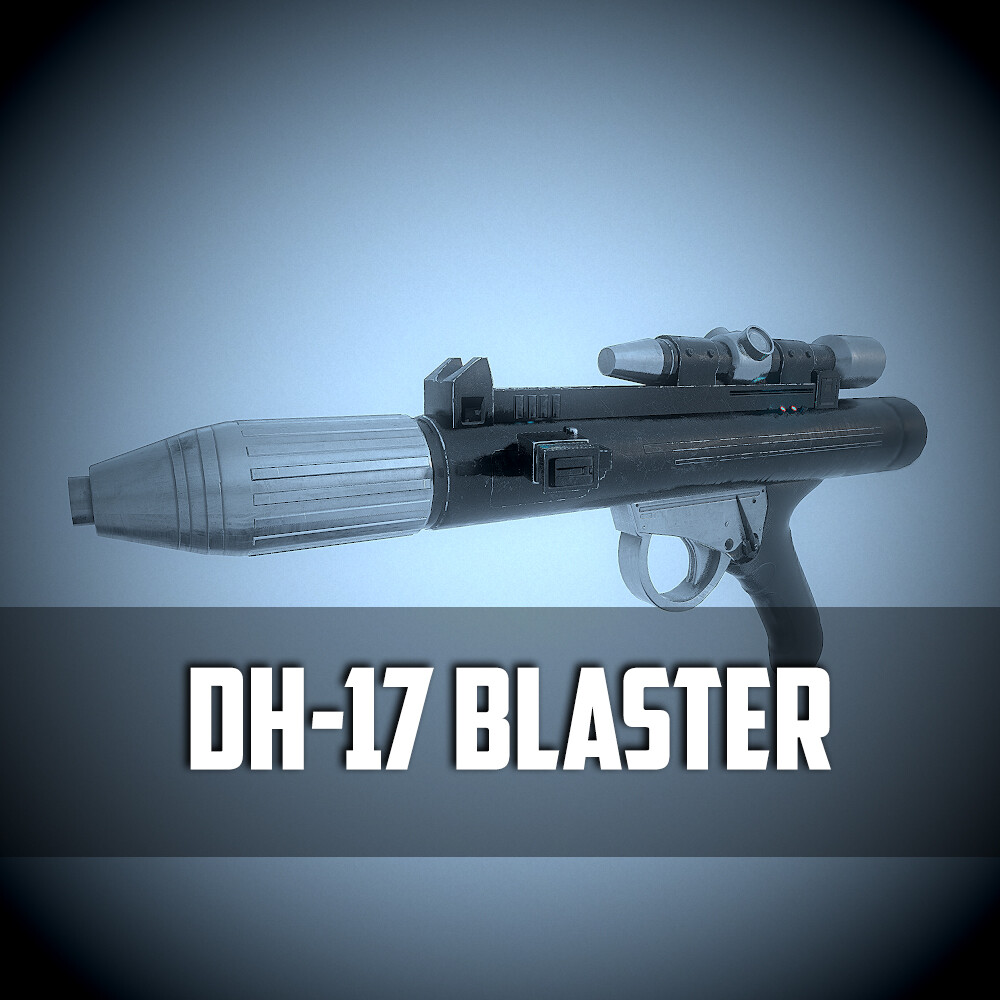 ArtStation - DH-17 Blaster
