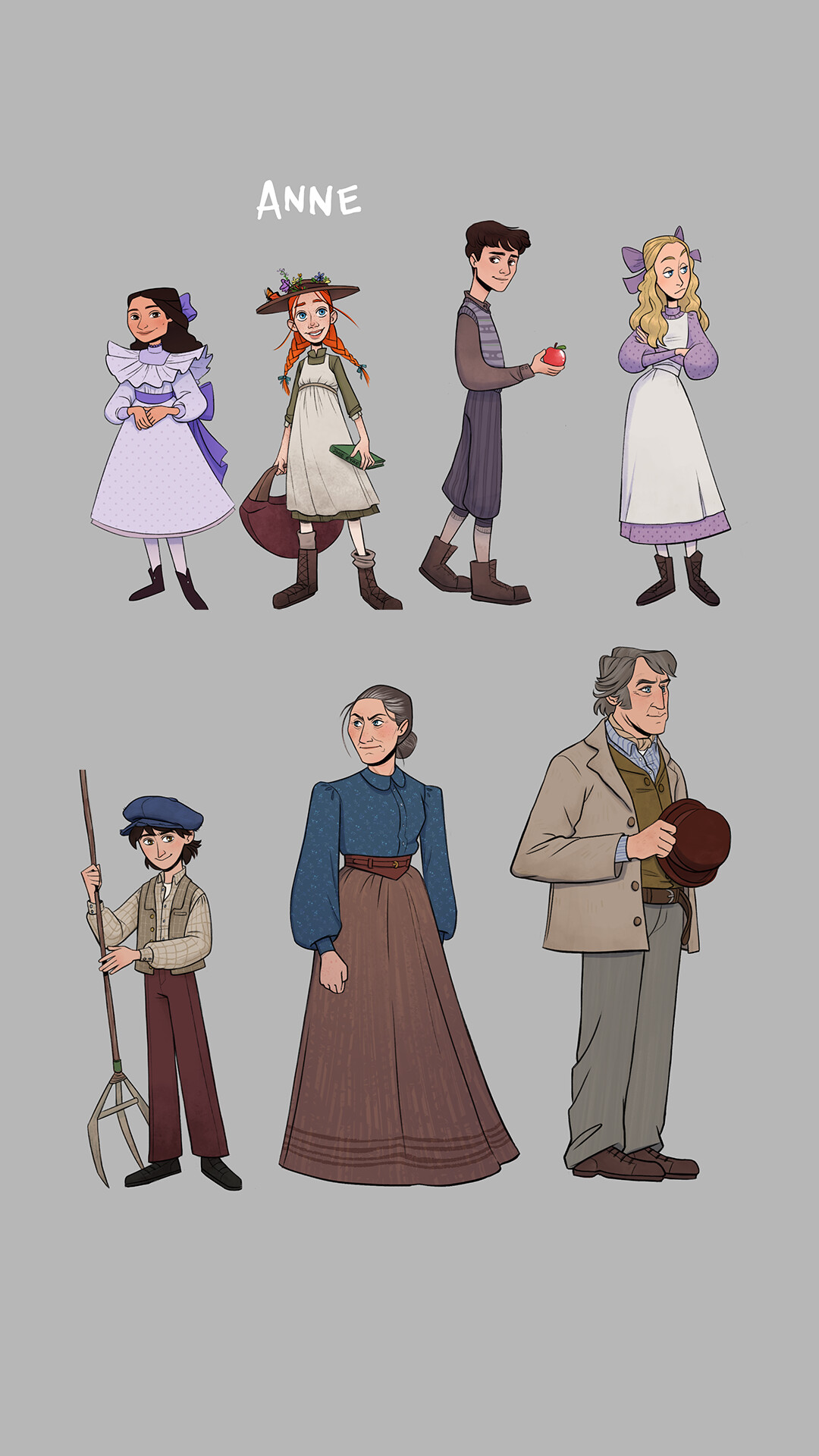 ArtStation - Anne - Character Lineup