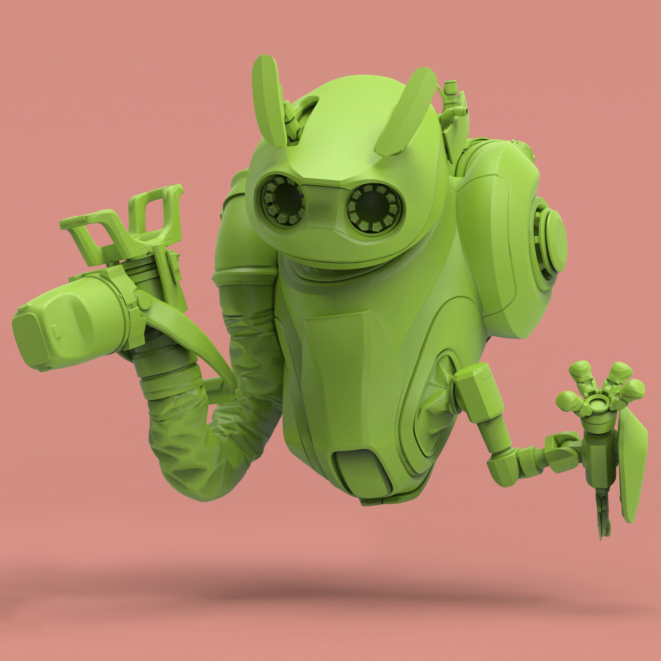 ArtStation - Crucible: BUGG Character Model and Concept Art