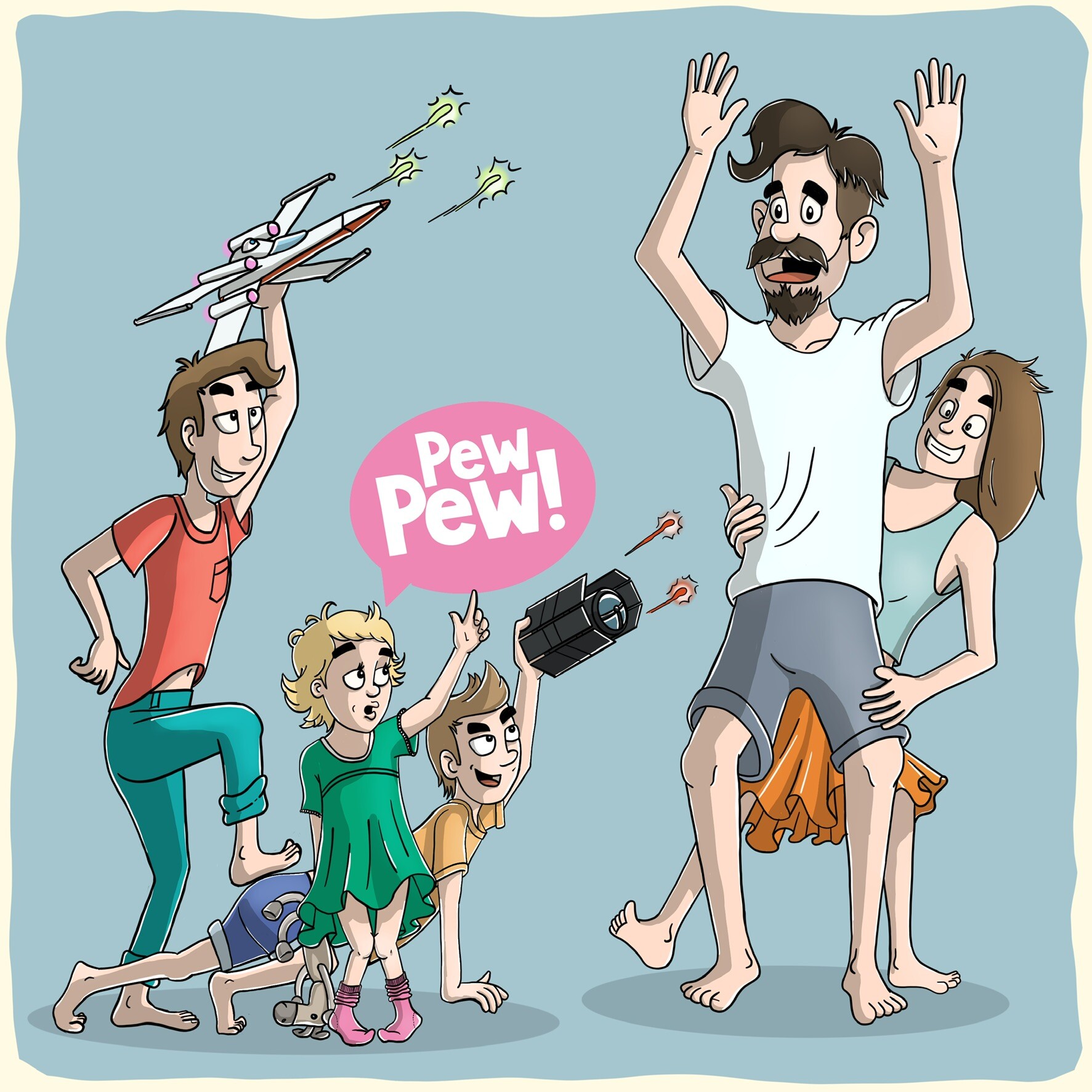 ArtStation - Pew pew!