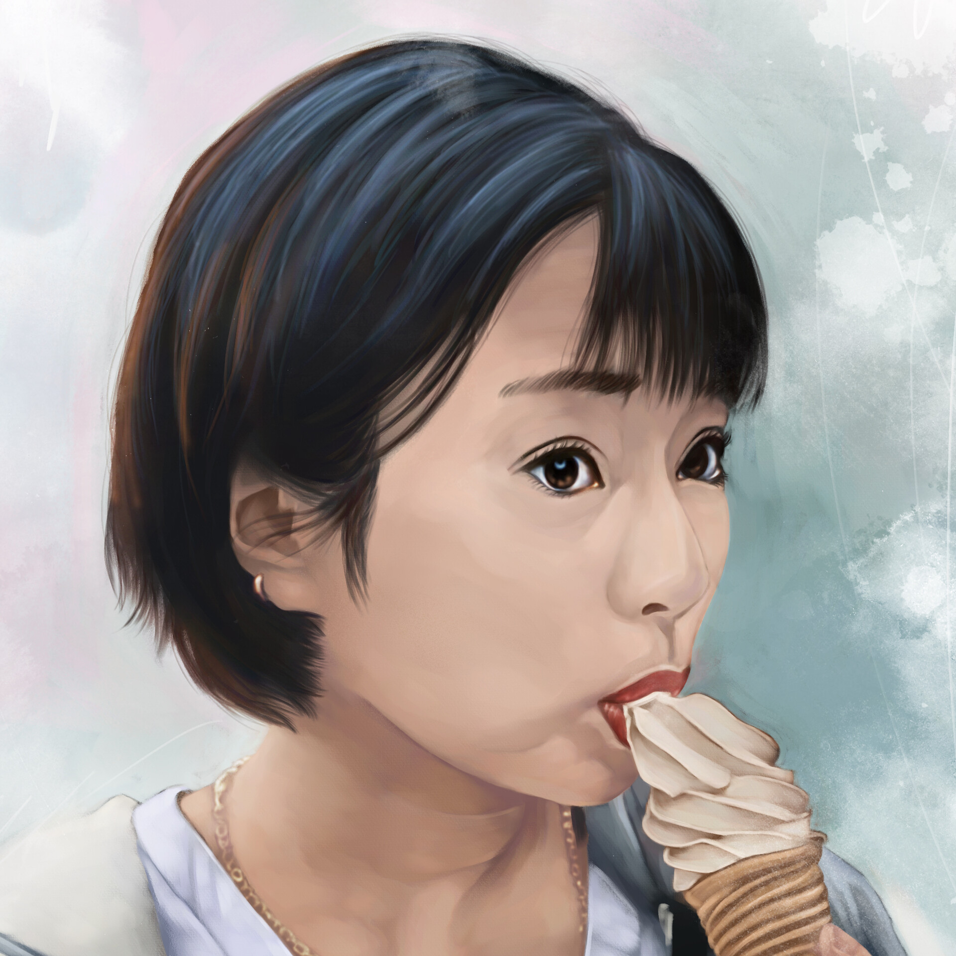 ArtStation - Shida Mizuki IceCream