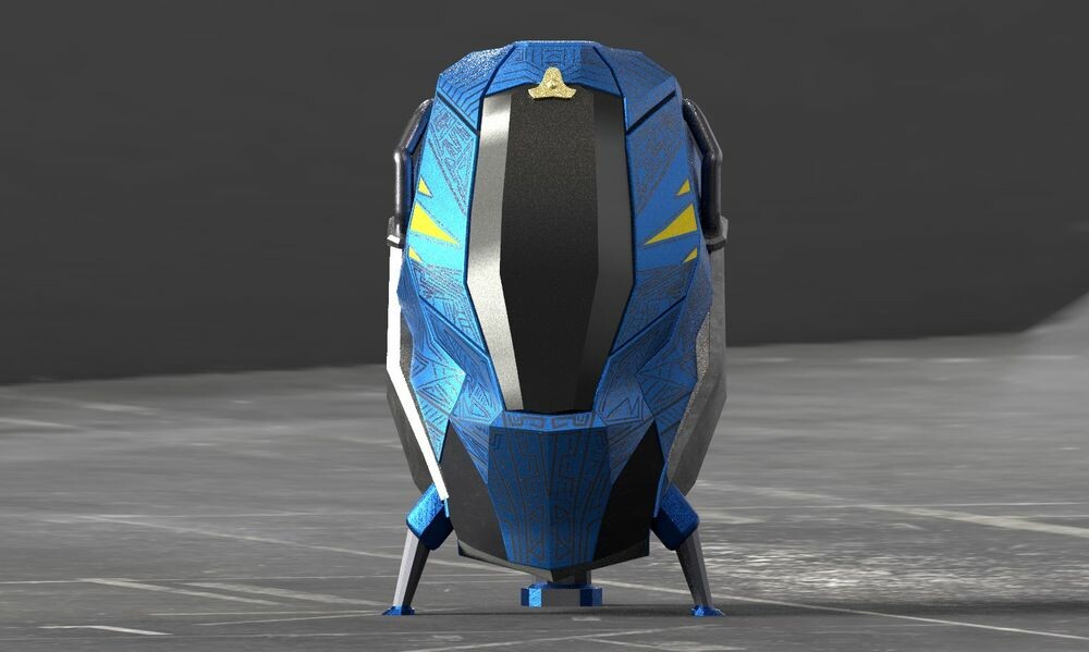 ArtStation - Alien Pod: Magog's Travel (Concept Art & 3D Model)