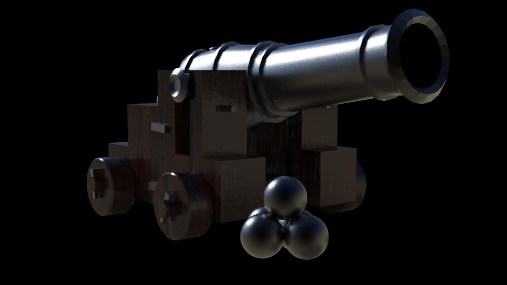 ArtStation - Cannon 3D