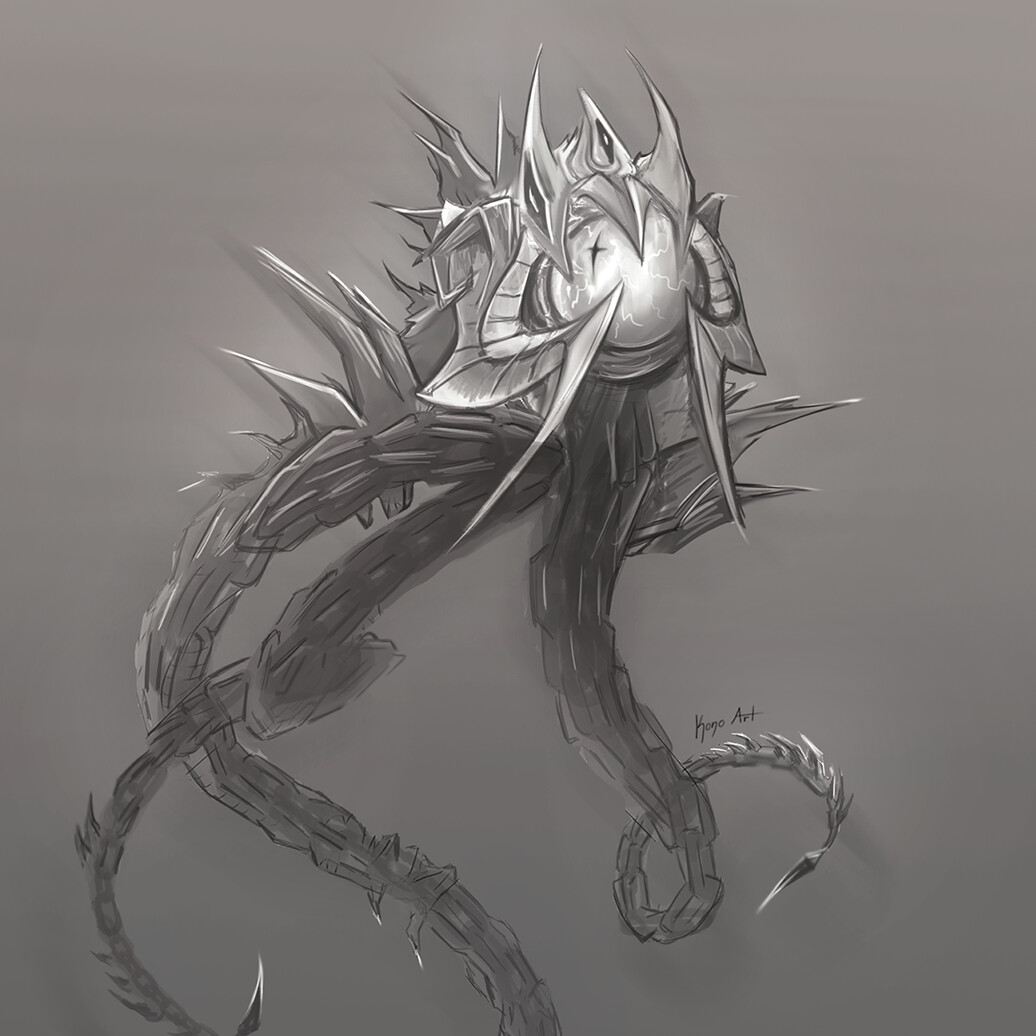 ArtStation - Infernal Vel'koz fanart