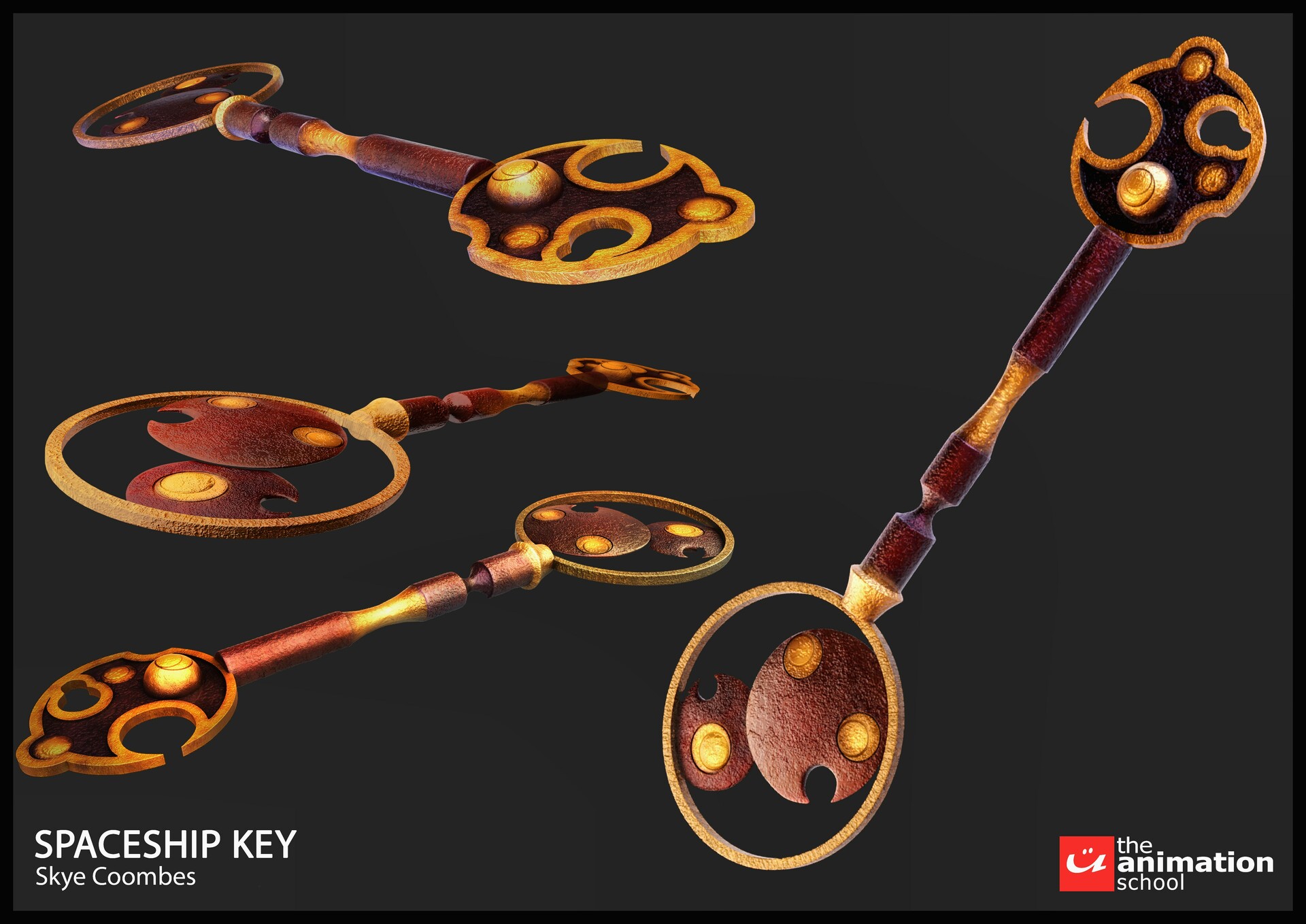 ArtStation - Spaceship key