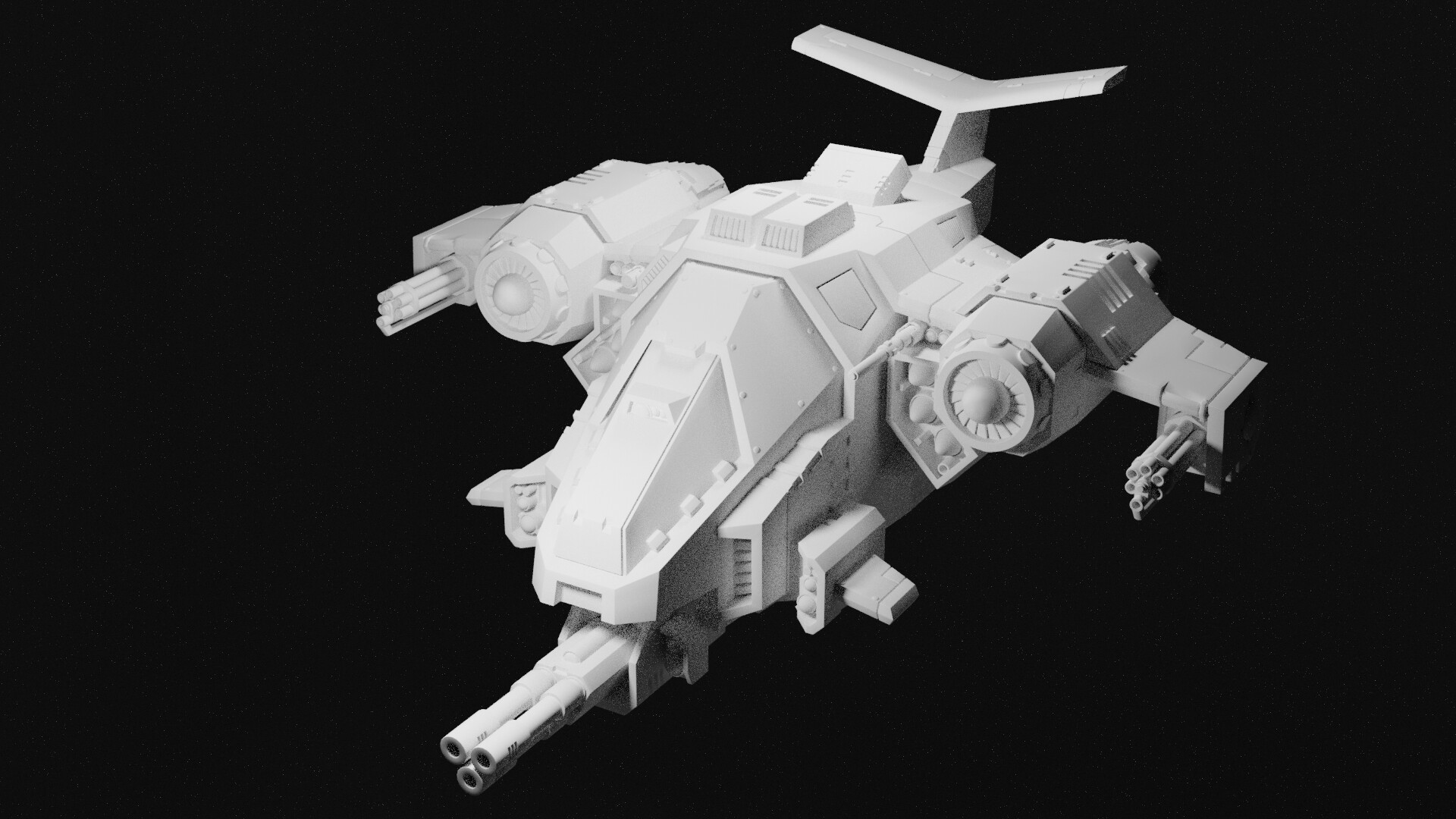 ArtStation - Stormtalon Gunship