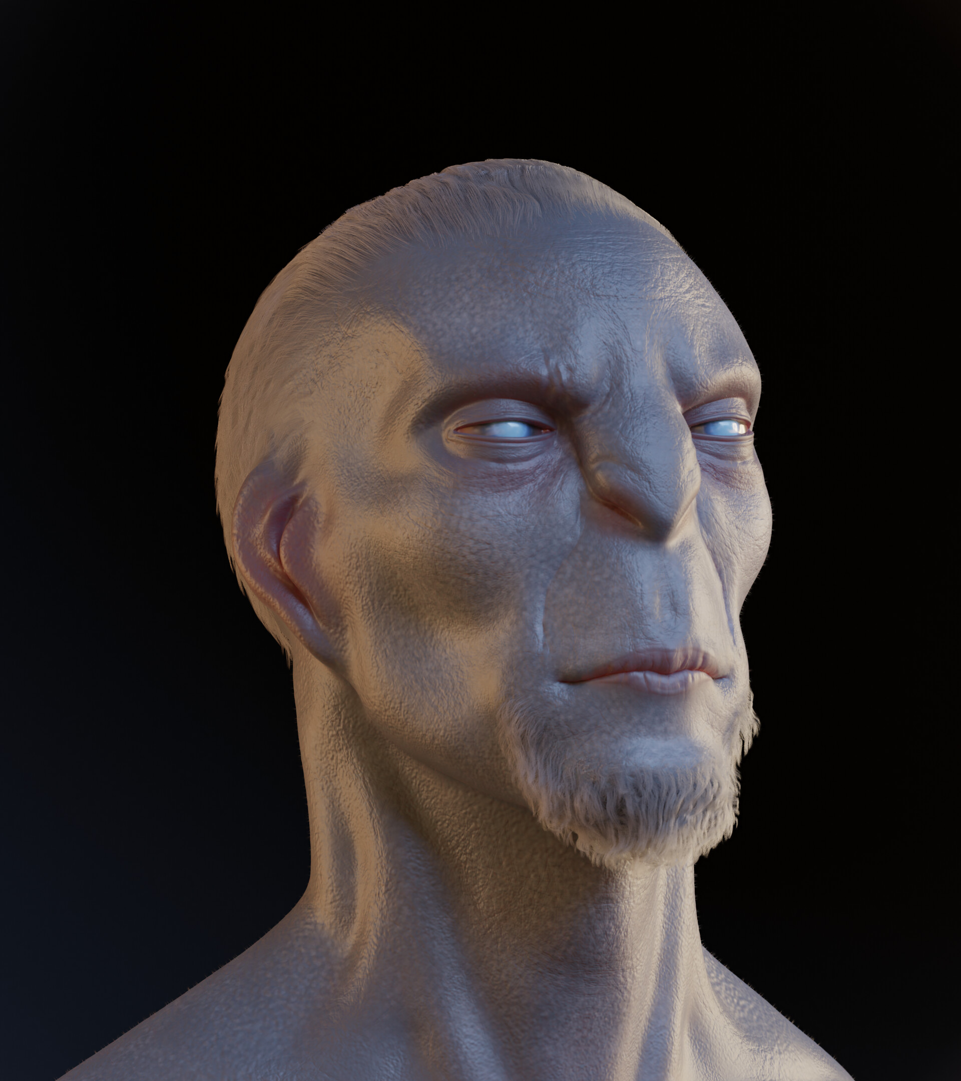 ArtStation - Realistic alien portrait 1