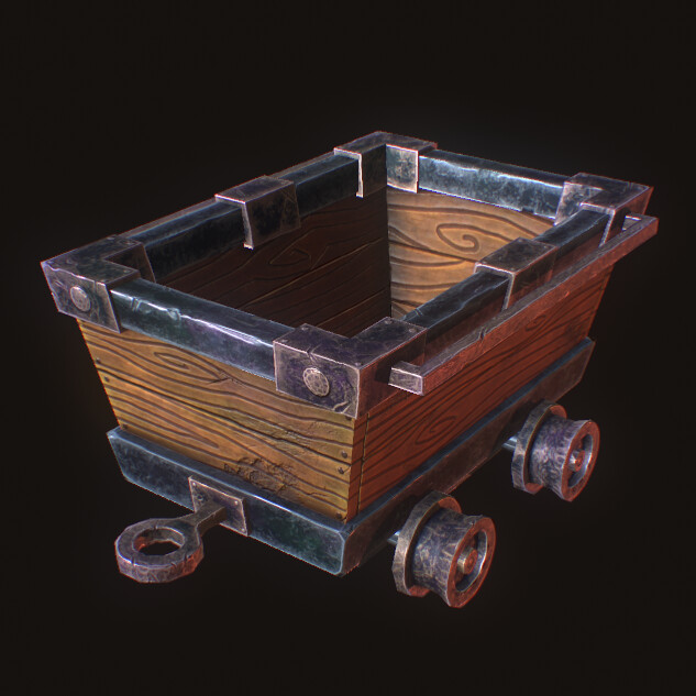 ArtStation - Mine Wagon