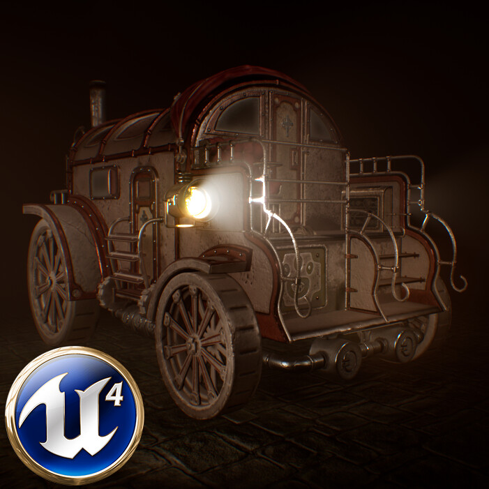 ArtStation - Vampire Hunt Carriage