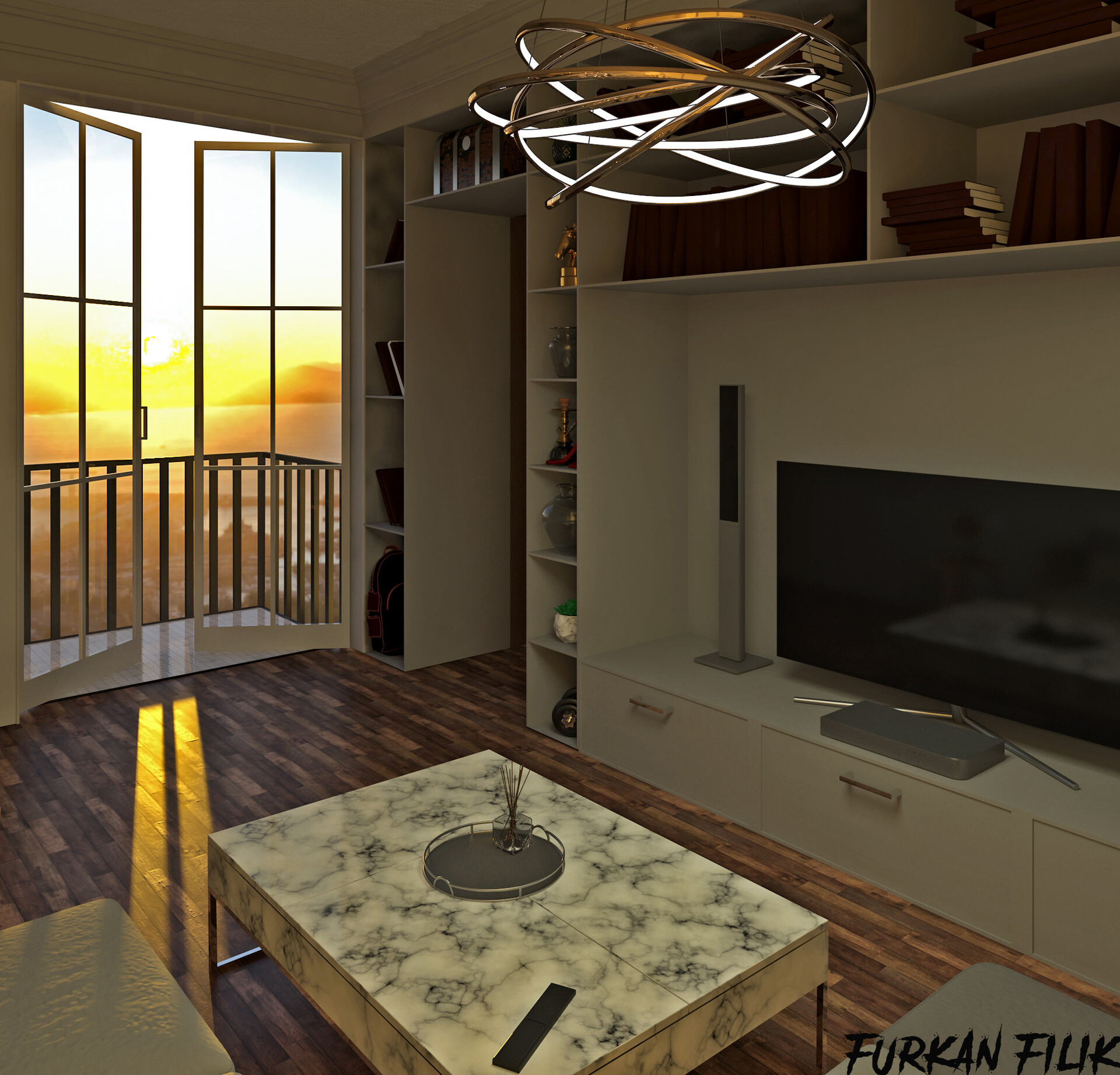 ArtStation - Gün Doğumu Odası - Sunrise Room