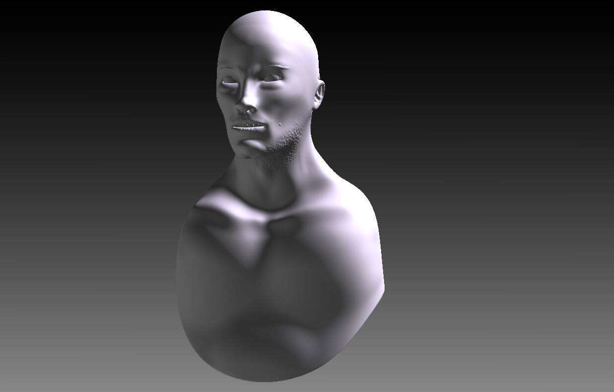 ArtStation - Sculpted Face.