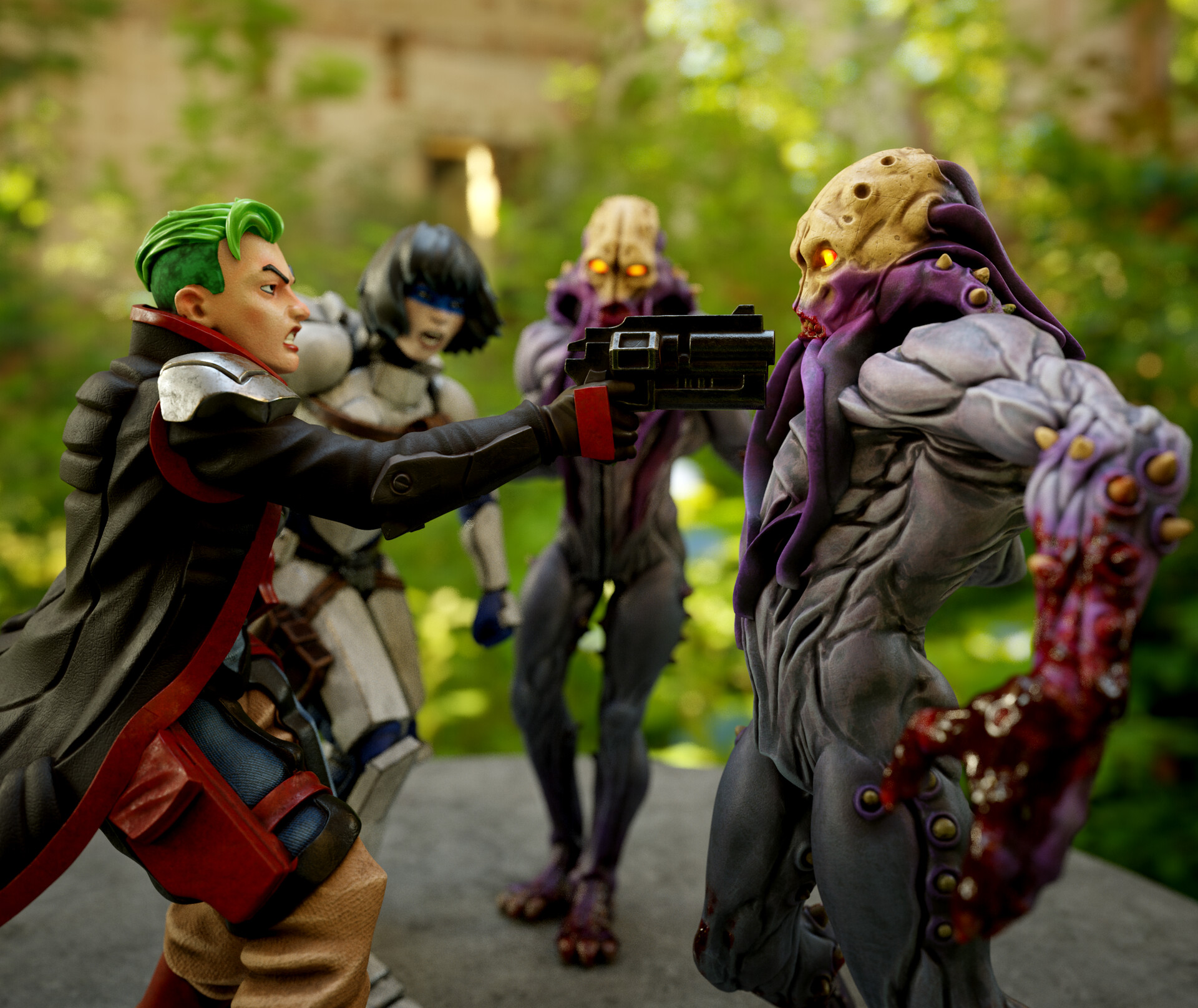 ArtStation - zombicide invaders *B