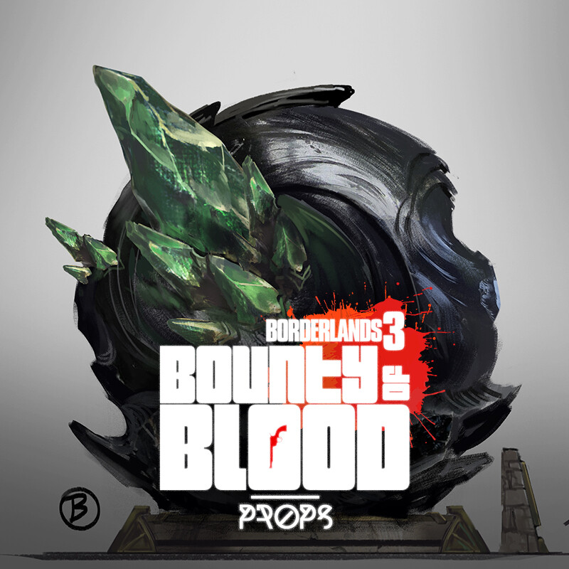 ArtStation - Borderlands 3: Bounty of Blood Prop Concepts