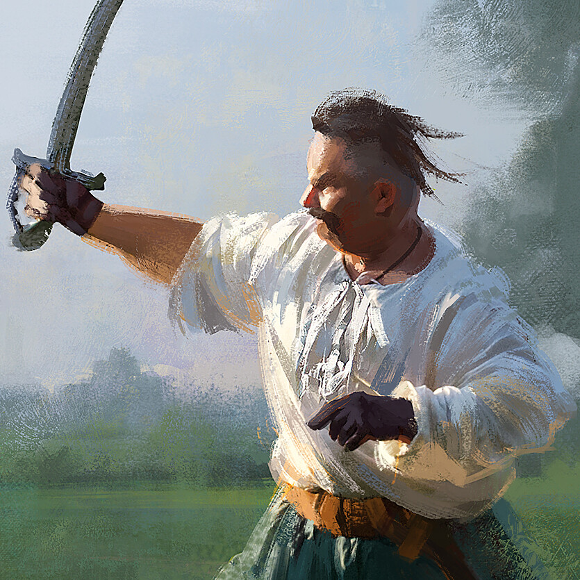 ArtStation - Sabre Duel