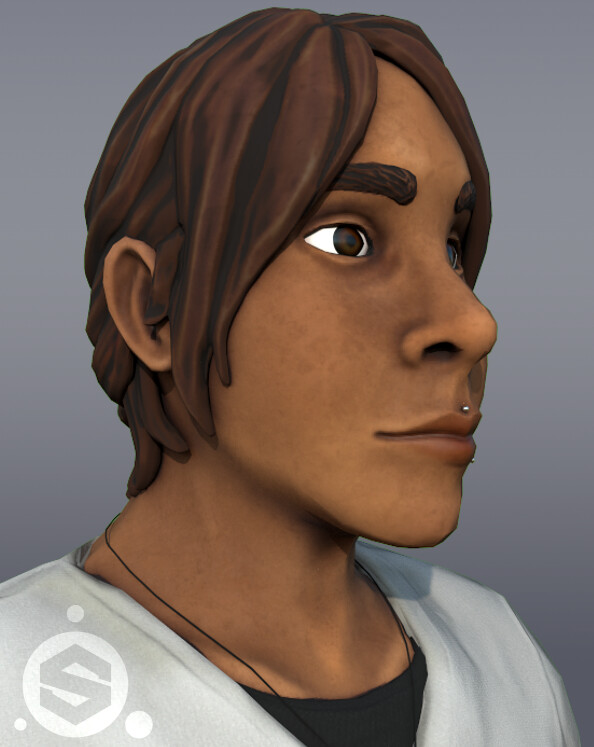 ArtStation - "Bernie" Character Model