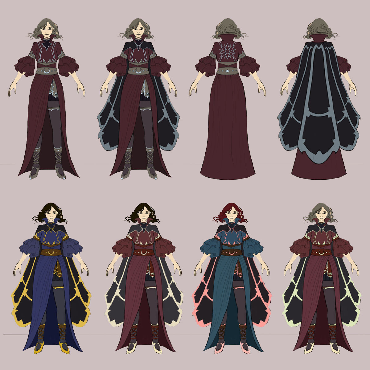 ArtStation - Mage Design Process