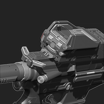 ArtStation - Assault rifle