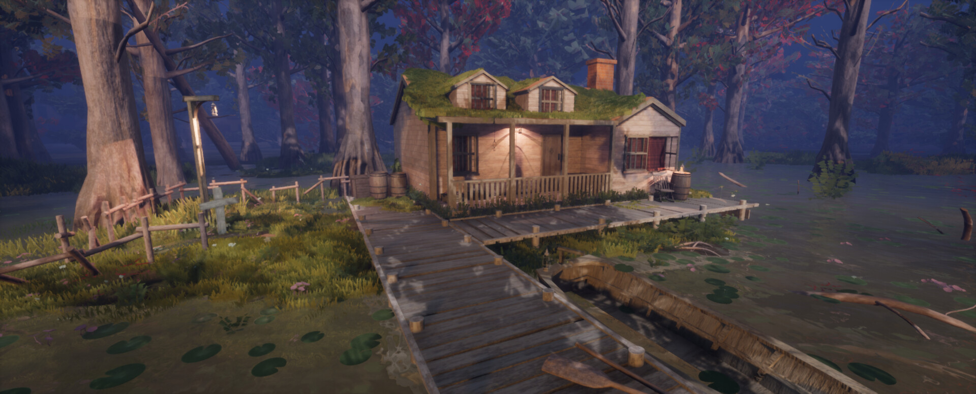 ArtStation - House in the Swamp