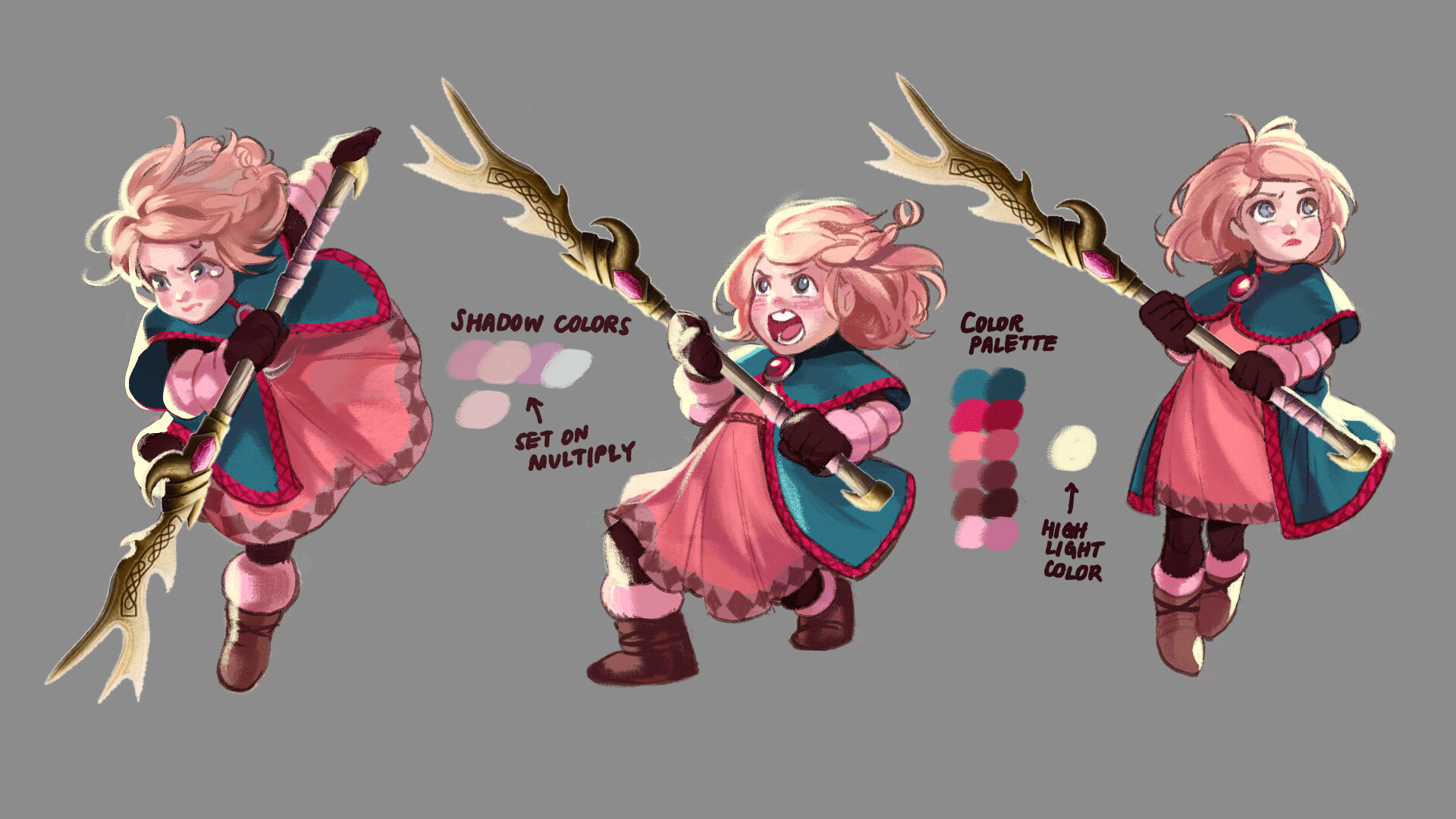 ArtStation - Visual Development: Troll Of Olderford (Solveig)