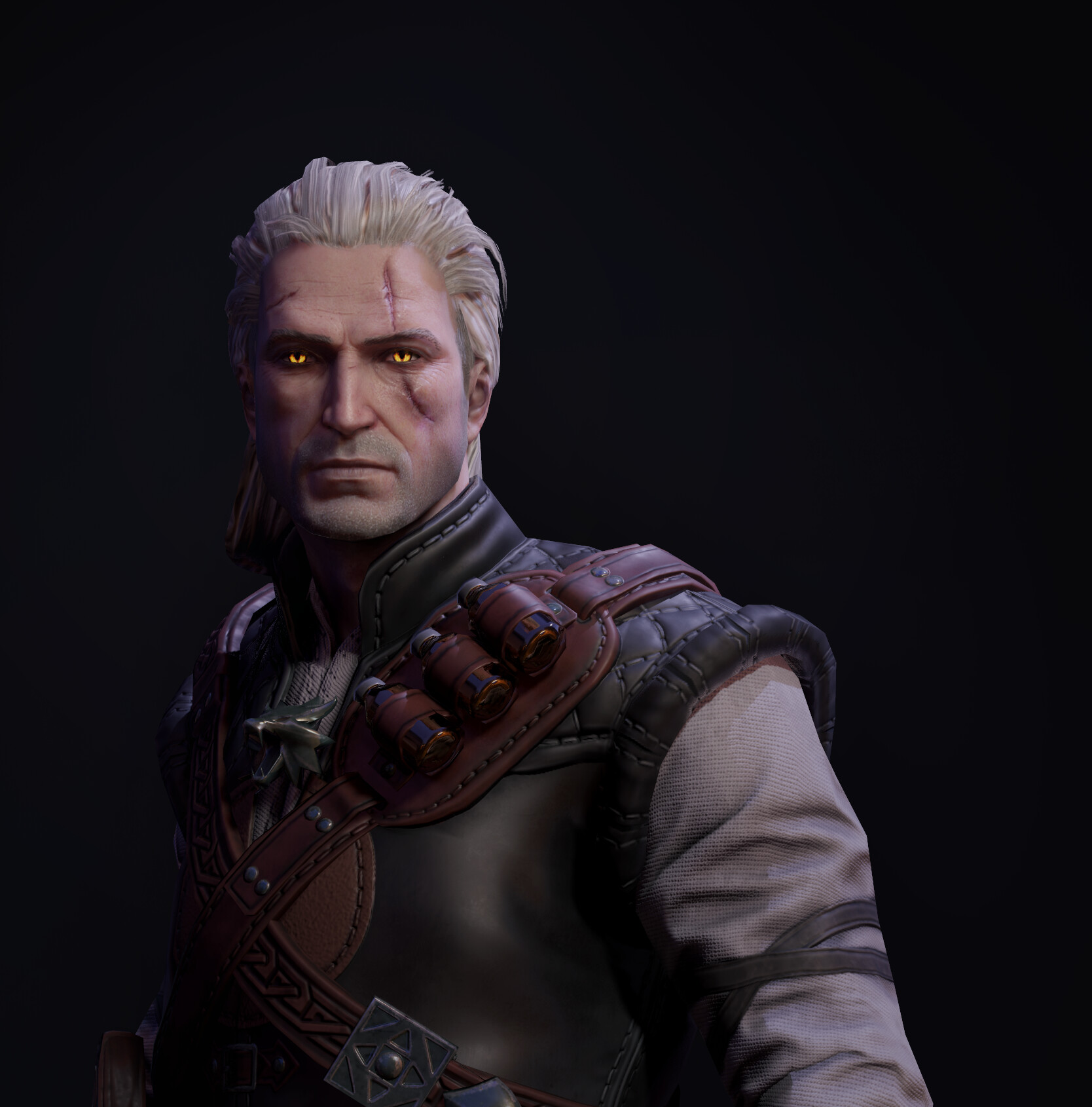 ArtStation - Geralt Manticore armor