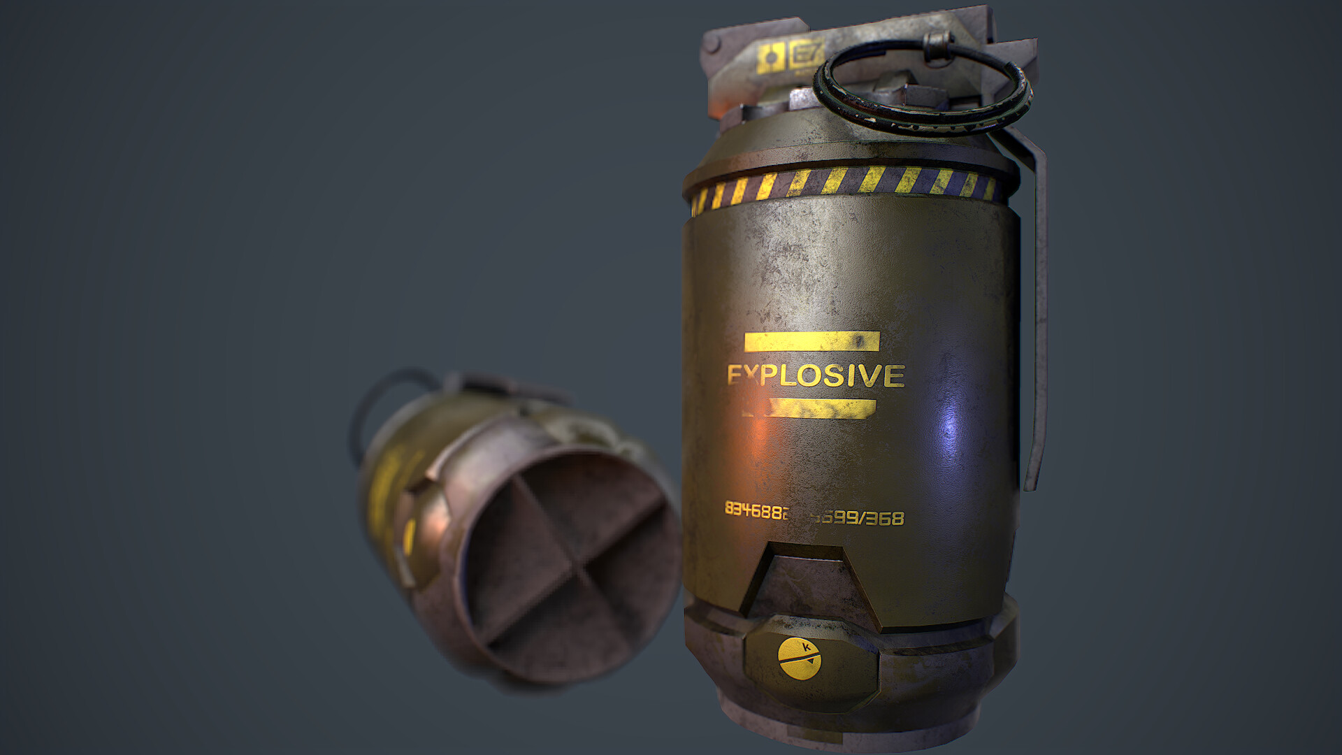 ArtStation - Elysium Film Grenade (reworked 2020)