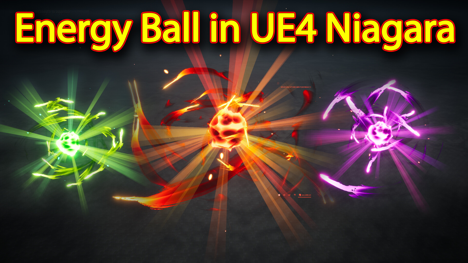 ArtStation - Energy Ball Effect | Unreal Engine Niagara Tutorials | UE4 ...