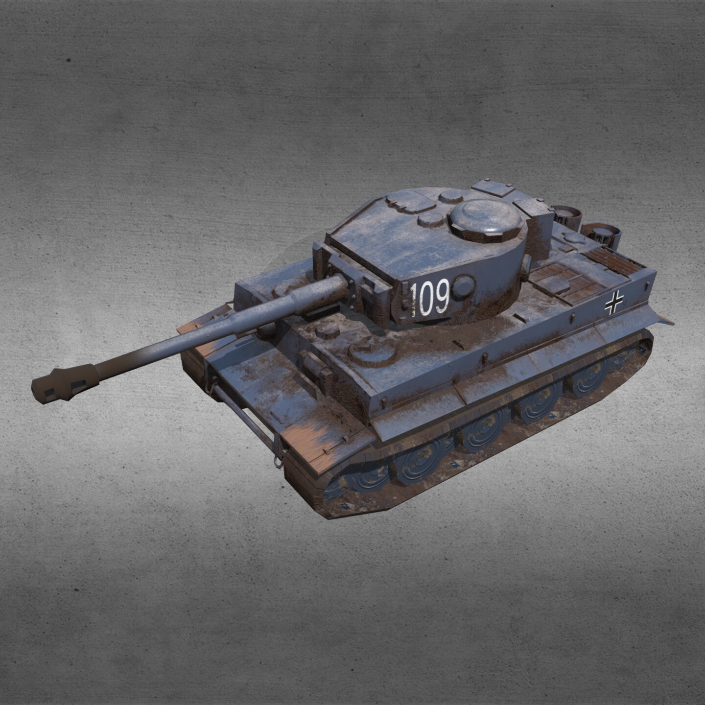 ArtStation - Tank Tiger