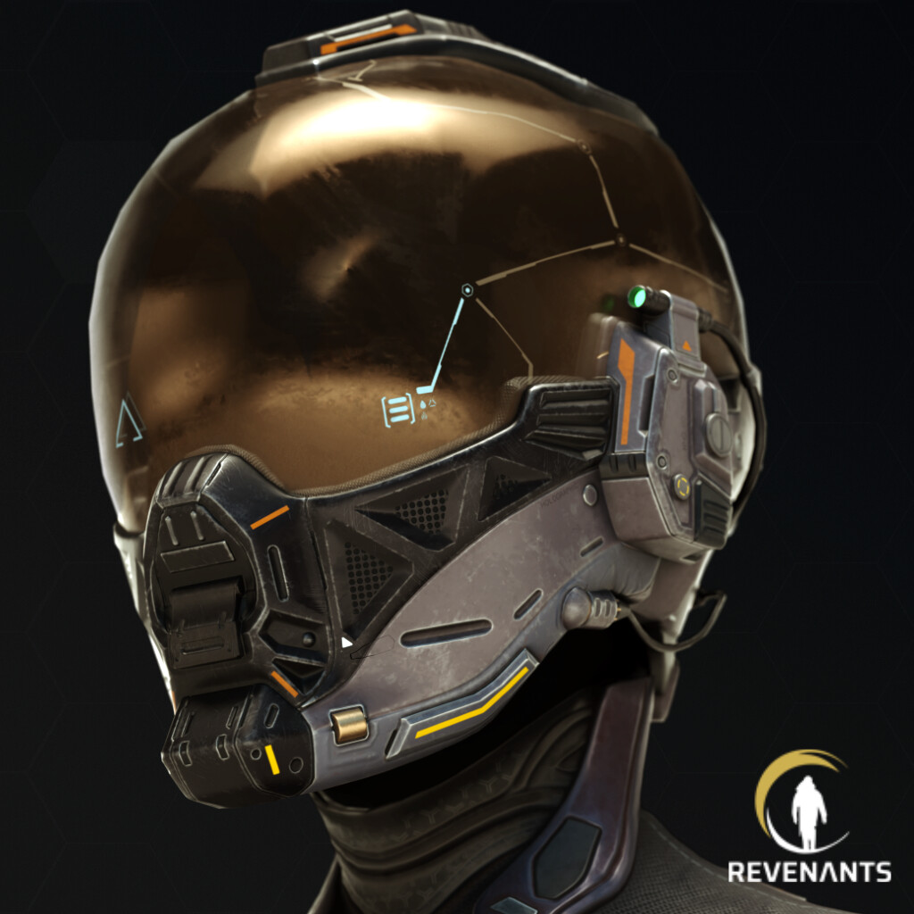 ArtStation - Alexeeva's helmet - Revenants
