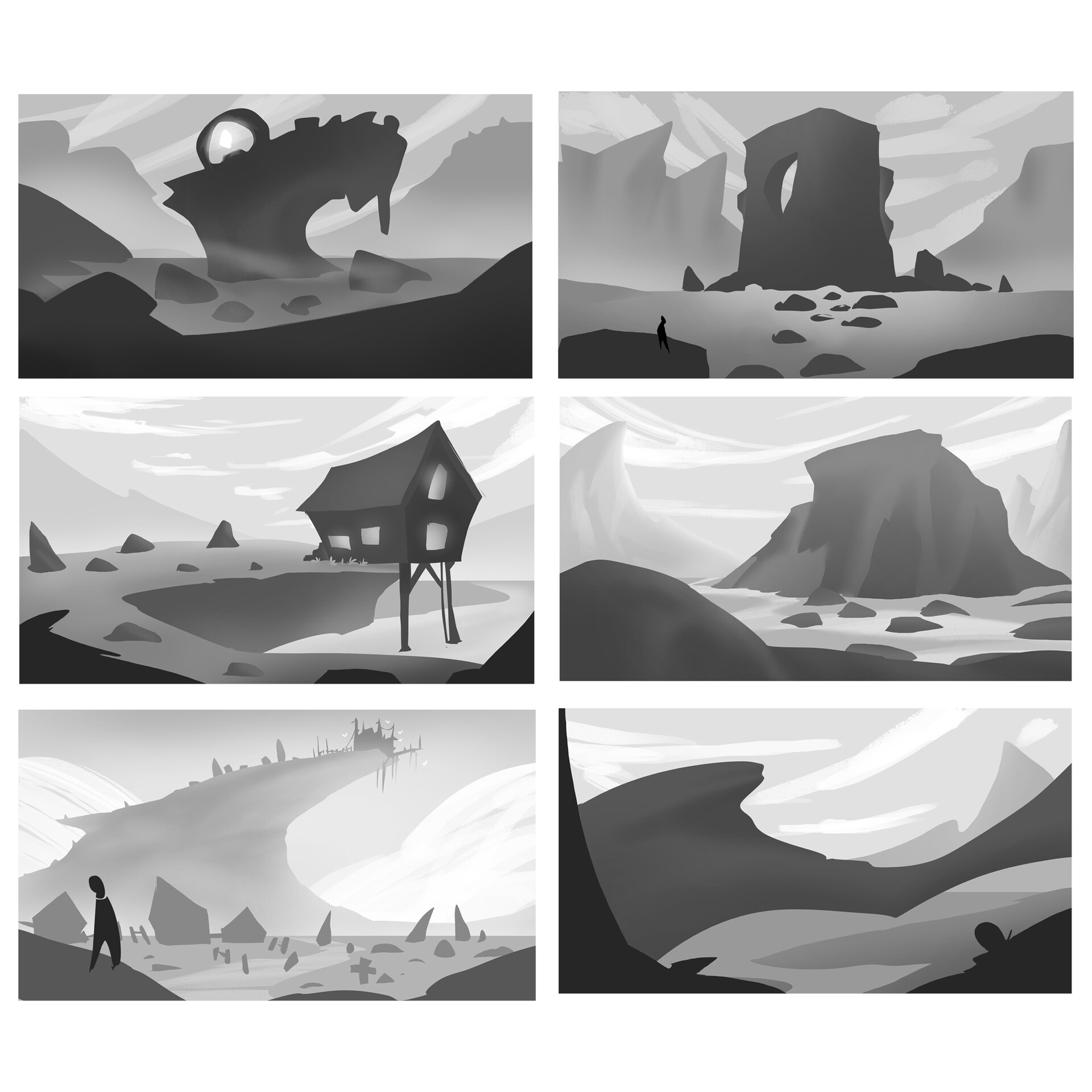 ArtStation - Thumbnails and Values