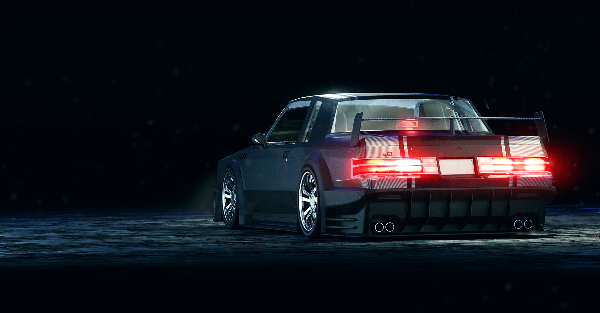 ArtStation - 1987 Buick GNX build and mod