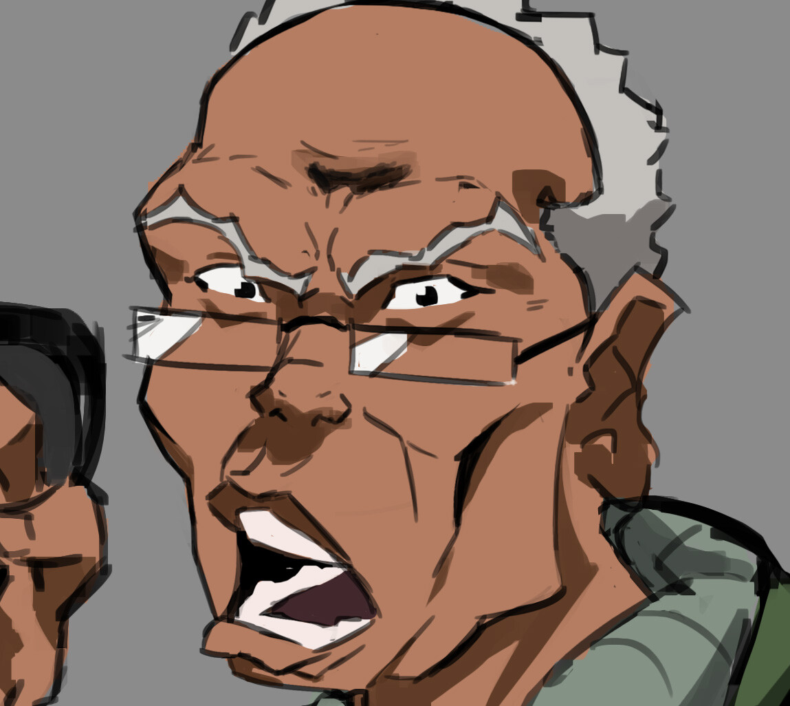ArtStation - Granddad-the Boondocks