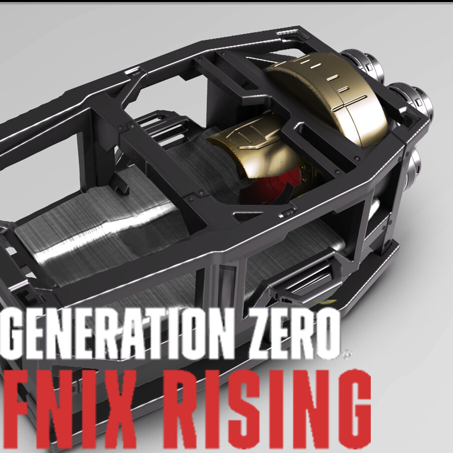 ArtStation - Generation Zero: FNIX Rising - FNIX Human Pod