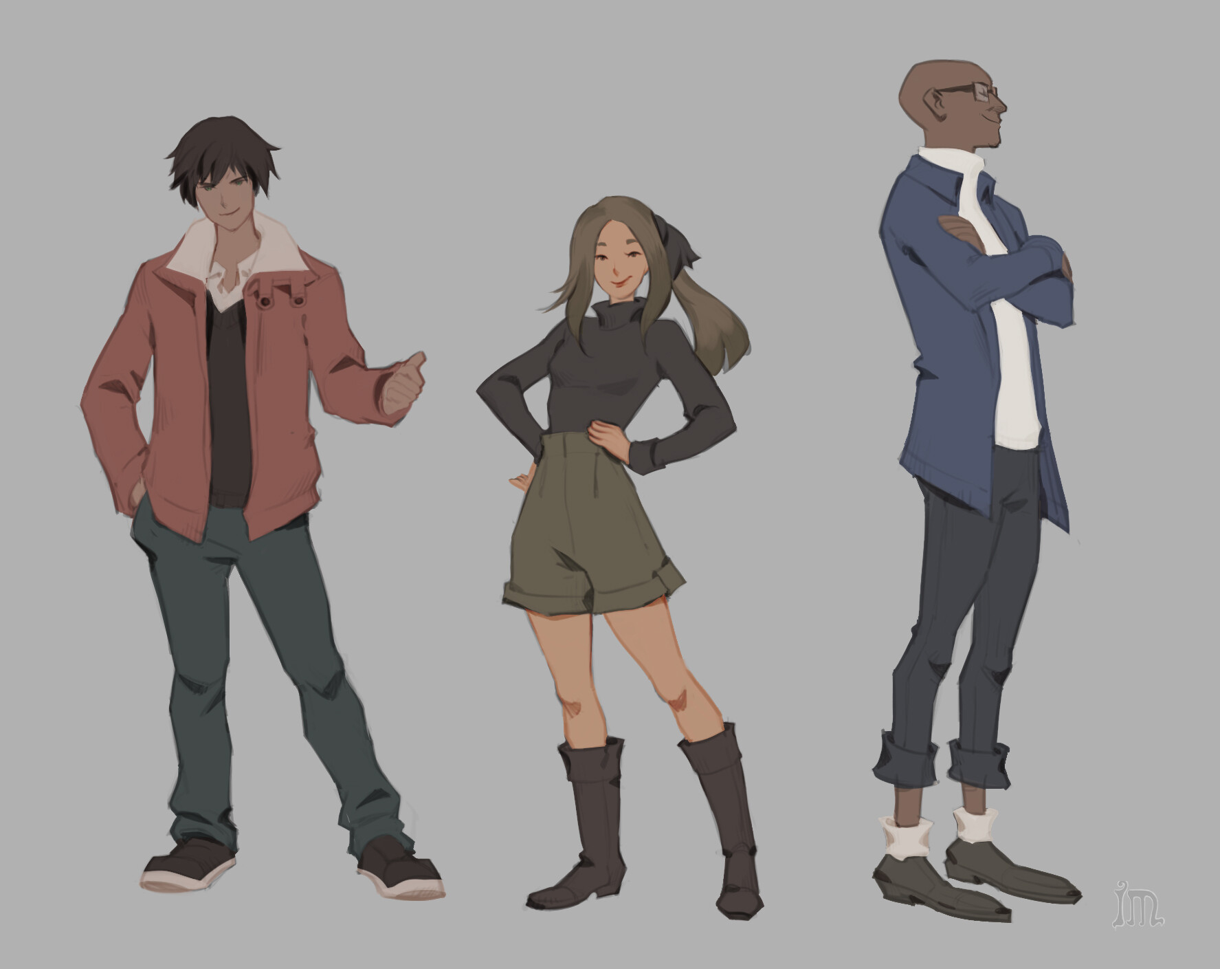 ArtStation - Art students character design