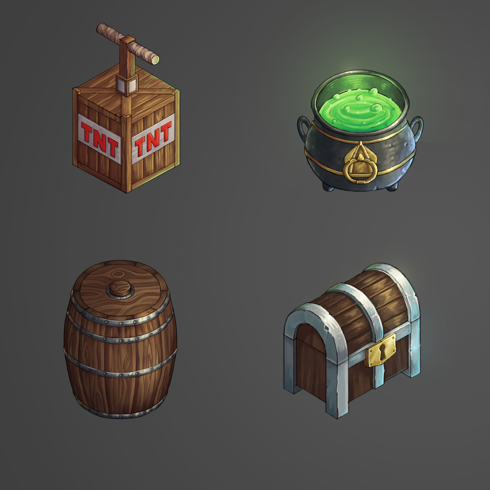 ArtStation - 2D Game Assets