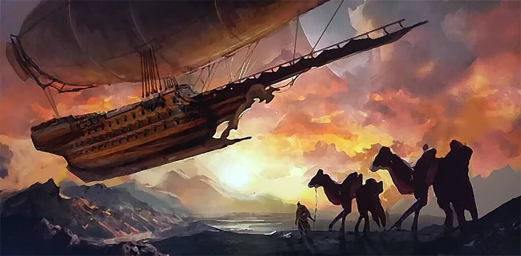Matthew Johnson - Rough Concept art block out